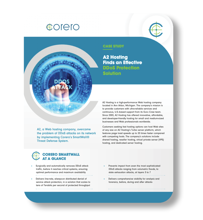 A2 Hosting Finds Effective DDoS Protection Solution