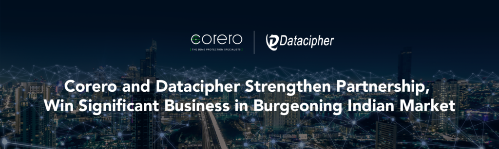 Corero and Datacipher Strengthen Partnership in India