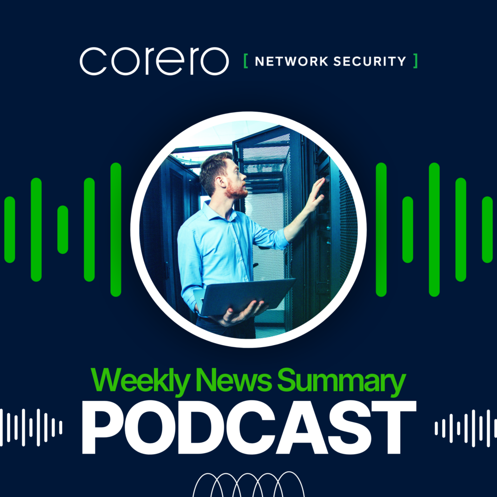 Weekly News Summary - Corero Network Security